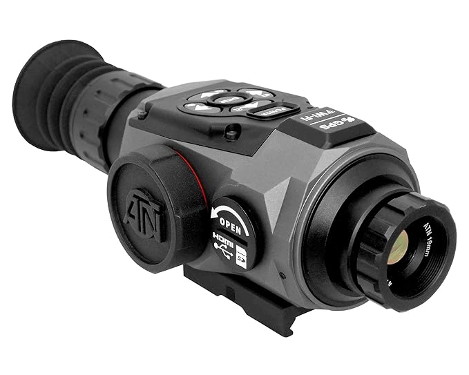 ATN MARS HD Thermal Rifle Scope with 1.25-5X Video Recording/ Wi-Fi ...