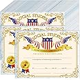 Amazon.com : Motipuns 60 Pcs Social Studies Achievement Certificate 8.5 ...