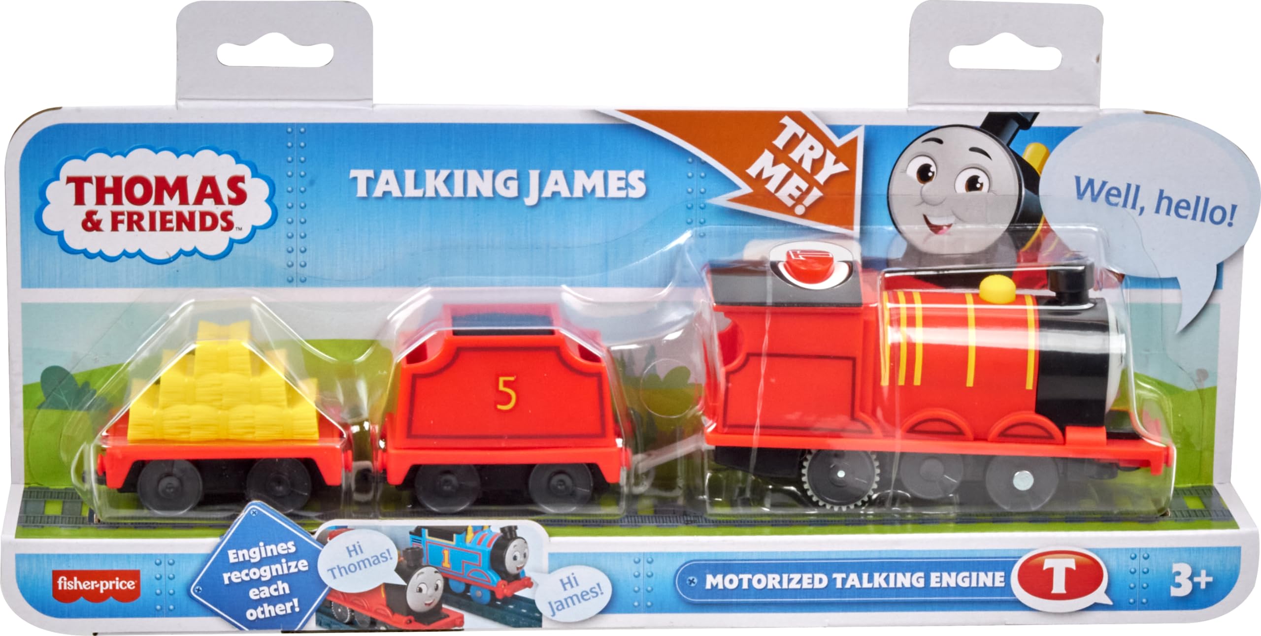 Mua Thomas & Friends Motorized Toy Train Talking James Battery-Powered ...
