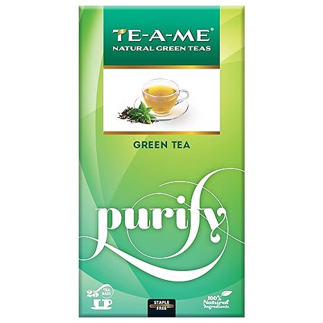 TE-A-ME Natural Green Tea, 25 Tea Bags: Amazon.in: Grocery & Gourmet Foods