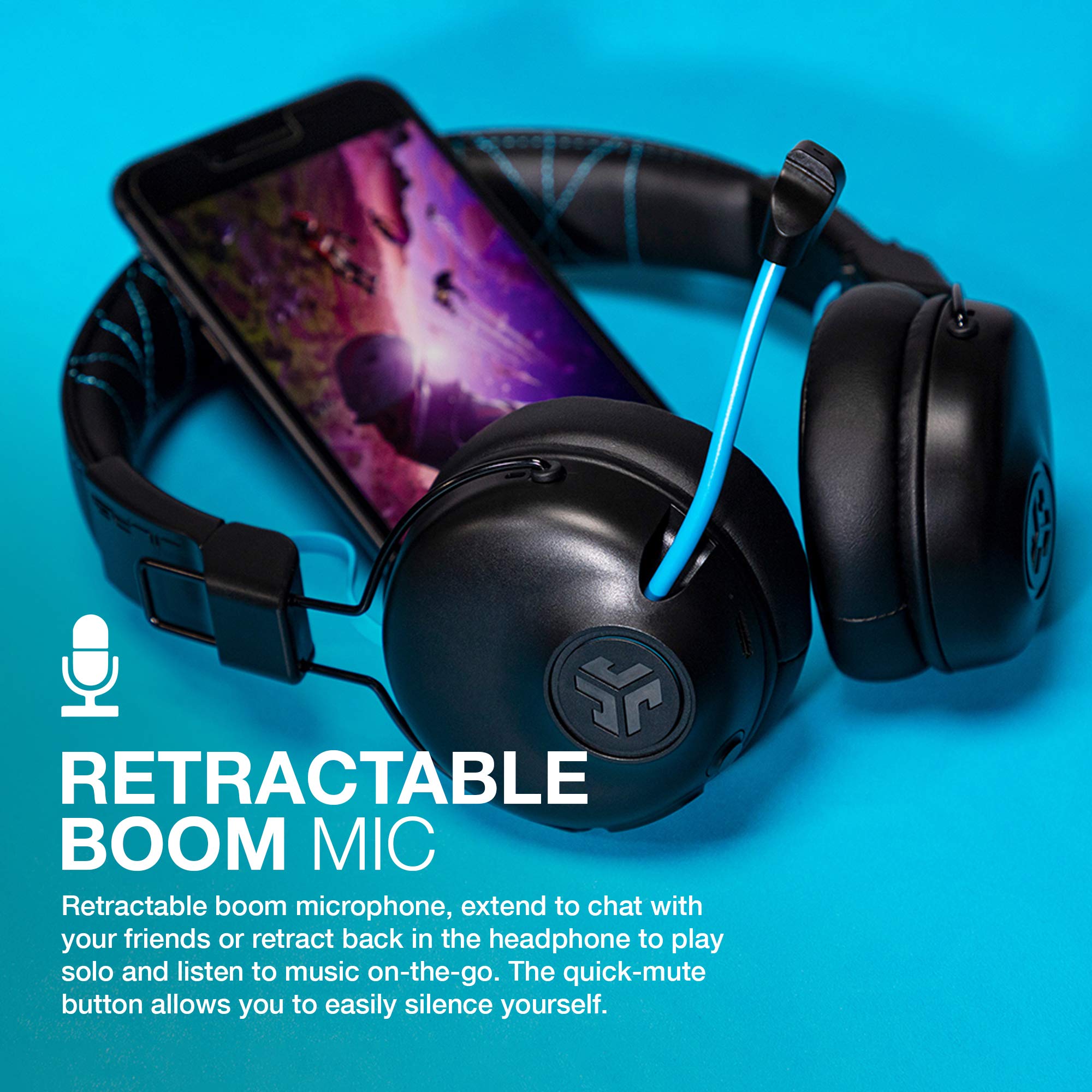 Mua JLab Play Gaming Wireless Headset, 22+ Hour Bluetooth 5 Playtime ...