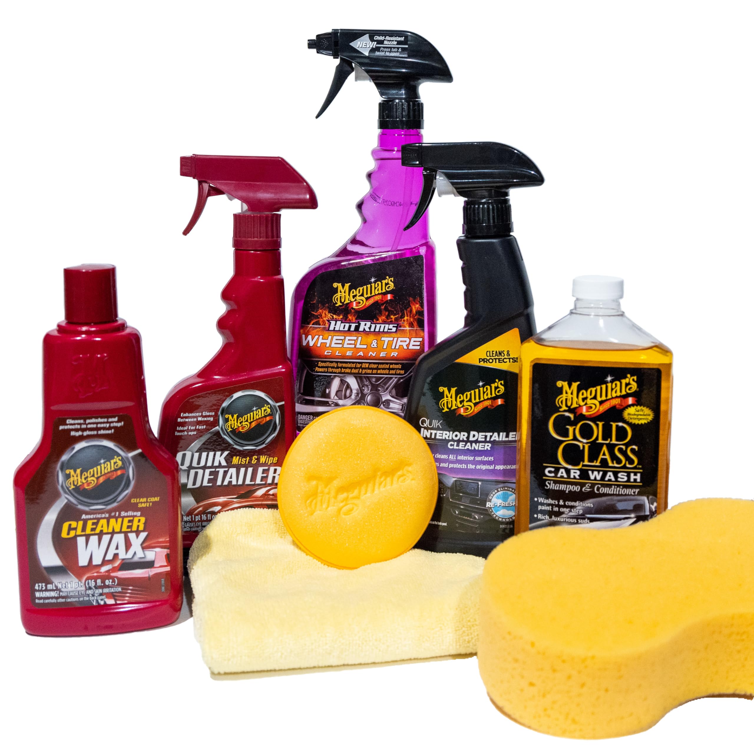Mua Meguiar's Classic Wash & Wax Kit, Car Cleaning Kit with Car Wash ...