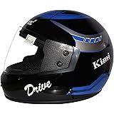 Autofy O2 Max DLX Full Face Helmet With Scratch Resistant Visor (Matte ...