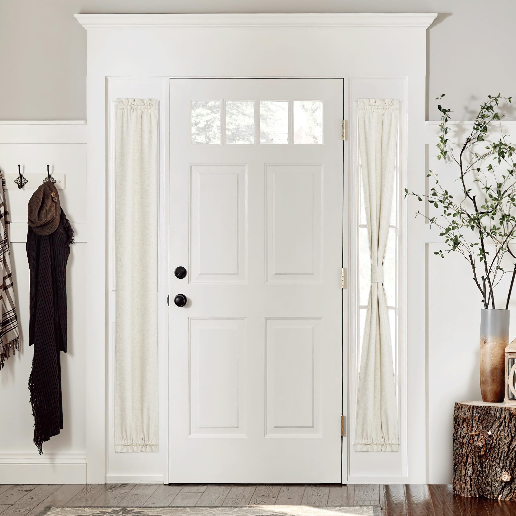 PONY DANCE 100% Door Blinds for Entry Door Side - Privacy Door Window ...