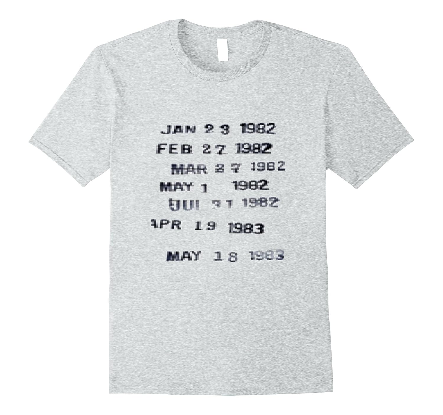 Library Stamp T-Shirt – Librarian Date Card Shirt 1982-83-PL – Polozatee