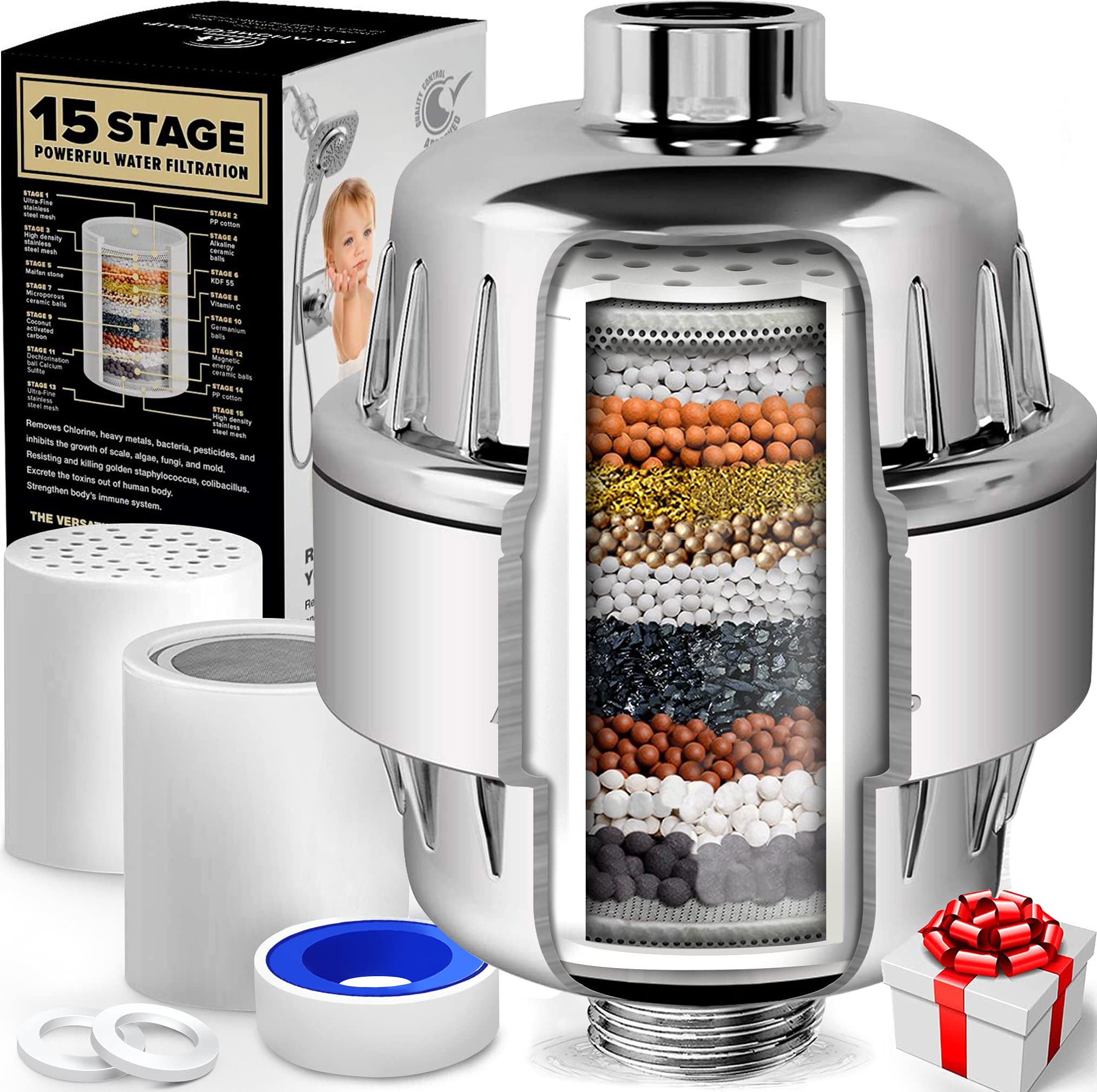 Showerhead Filters Kuwait | Online Showerheads Shop | Whizz Kuwait