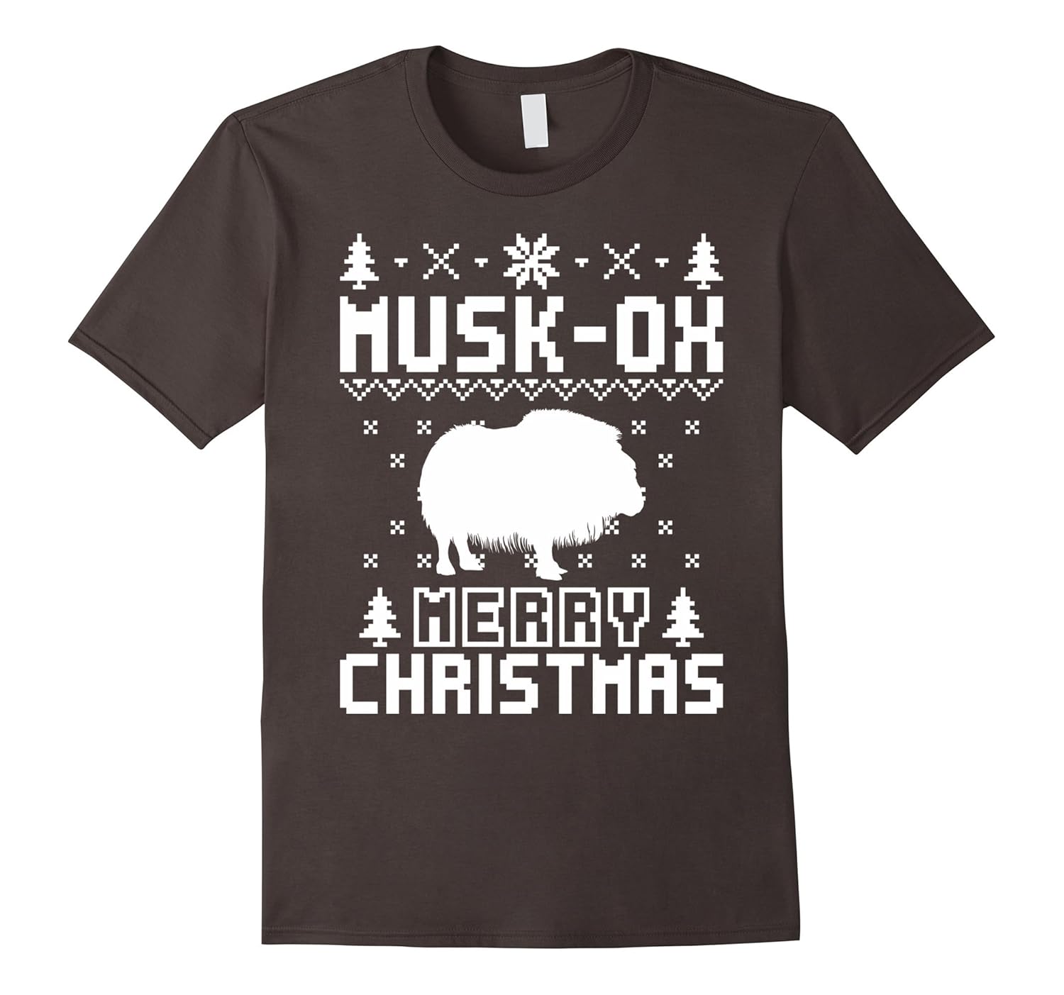 Musk-ox Ugly Christmas Sweater T-shirt-Art – Artvinatee