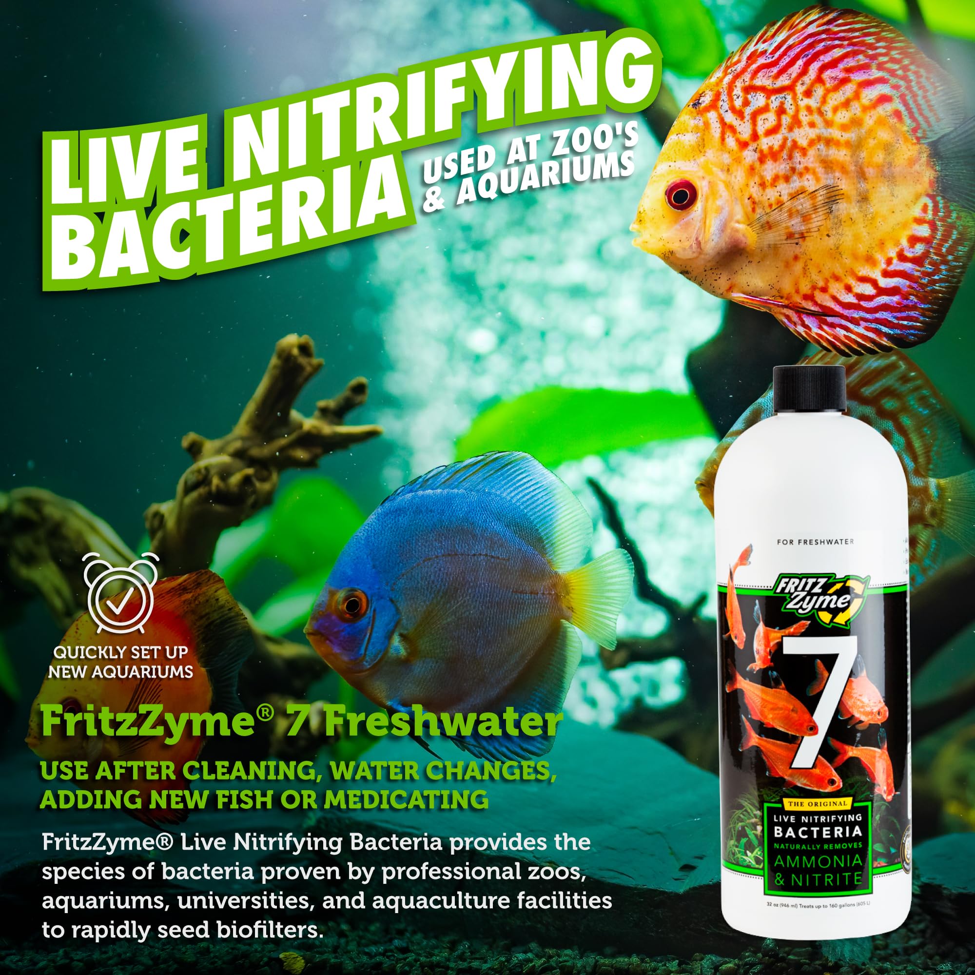 Mua Fritz Aquatics FritzZyme 7 Live Nitrifying Bacteria Naturally ...