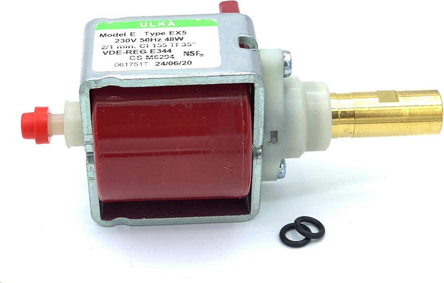 ULKA Model E Type EX5 – Solenoid Vibratory Water Pump – 2/1 min ON/Off ...