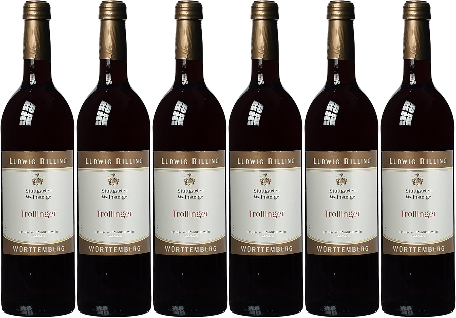 Württemberg Wein Stuttgarter Weinsteige Trollinger Q.b.A. Rotwein 2012 ...