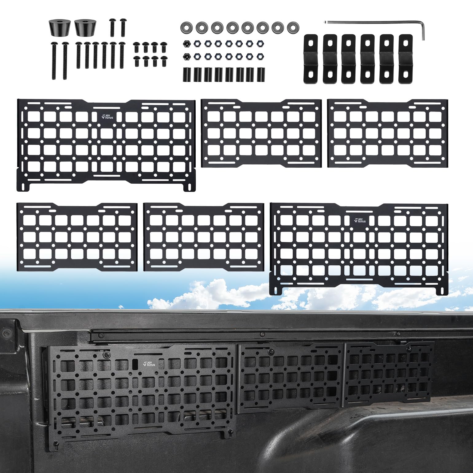 JOYTUTUS Molle Panel Compatible with 2005-2023 Tacoma, Molle Panels for ...