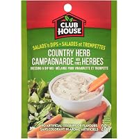Club House, Dry Sauce/Seasoning/Marinade Mix, Salad N Dip, Cream Dill ...