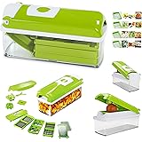 Brieftons QuickPush Food Chopper: Onion Chopper, Vegetable Slicer Dicer ...