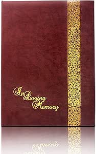 Amazon.com: SmartChoice Funeral and Memorial Service Guest Register ...