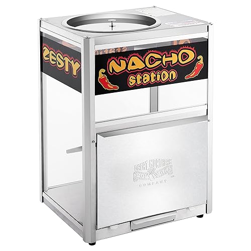 Nacho Machine Food Warmer - Steel Countertop Display Case and ...