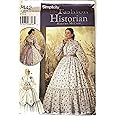 Amazon.com: Simplicity 5442 Sewing Pattern Civil War Wedding Dress ...