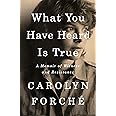 What You Have Heard Is True: A Memoir of Witness and Resistance: Forché ...