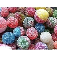 Amazon.com : Barnetts Mega Sour Raspberry Fizz Bombs - 500 Grams / 17.6 ...