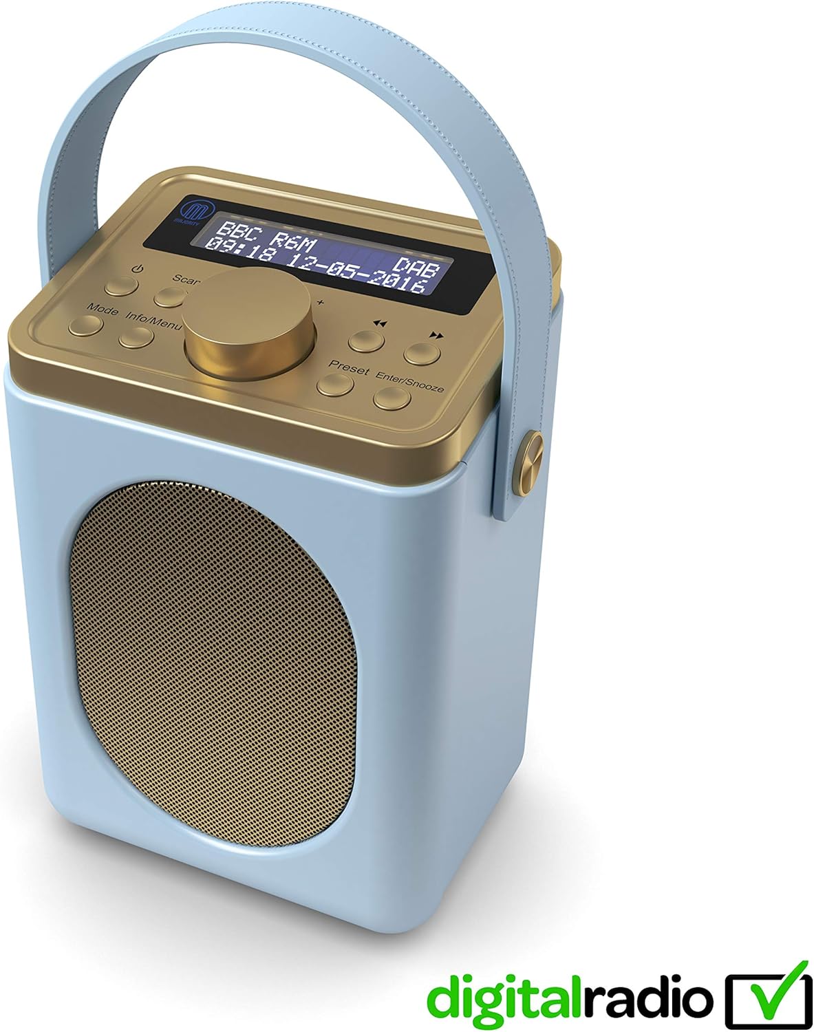 Little Shelford DAB/DAB+ Digital & FM Radio, Portable: Amazon.co.uk ...