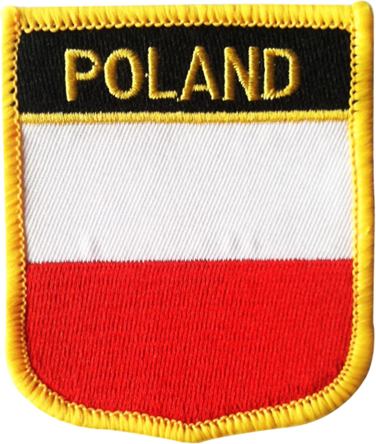 Amazon.com: Official Flag of Poland/Polska Emblem Badge Patch (Polish ...