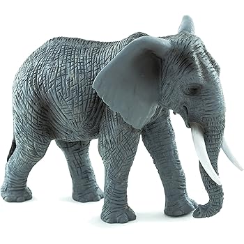Amazon.com: MOJO African Elephant Toy Figure: Toys & Games