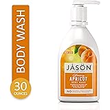 Amazon.com : Jason Natural Products Apricot Satin Shower Body Wash, 30 ...