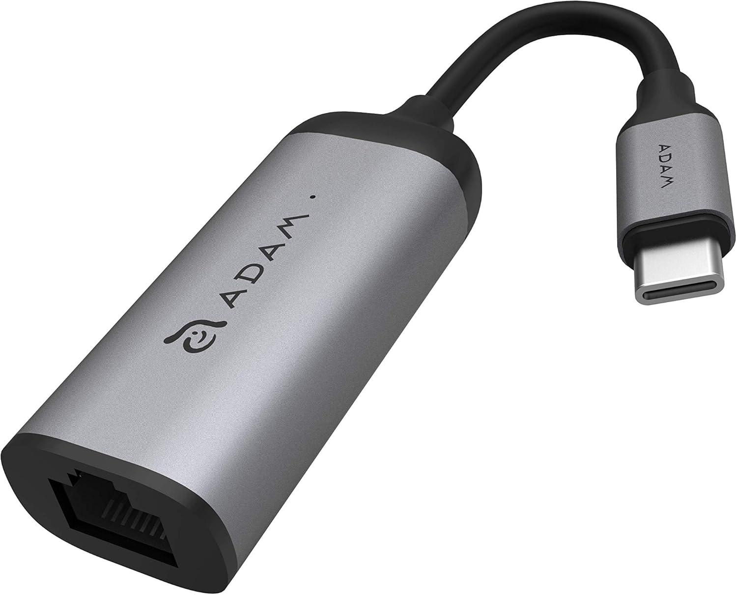 ADAM Elements Adaptador USB-C a Gigabit Ethernet, Tipo C a RJ45 Cable ...