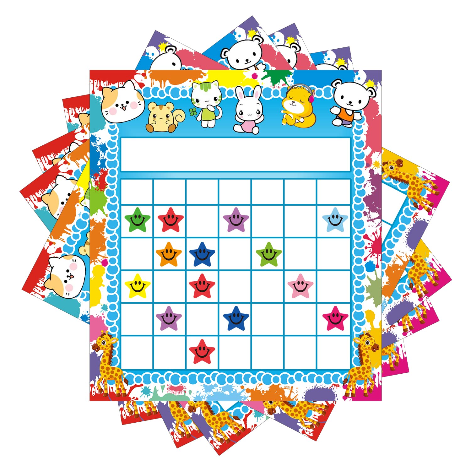 Mua REGELETO 80 Pack Classroom Incentive Chart for 2 Designs with 2400 ...