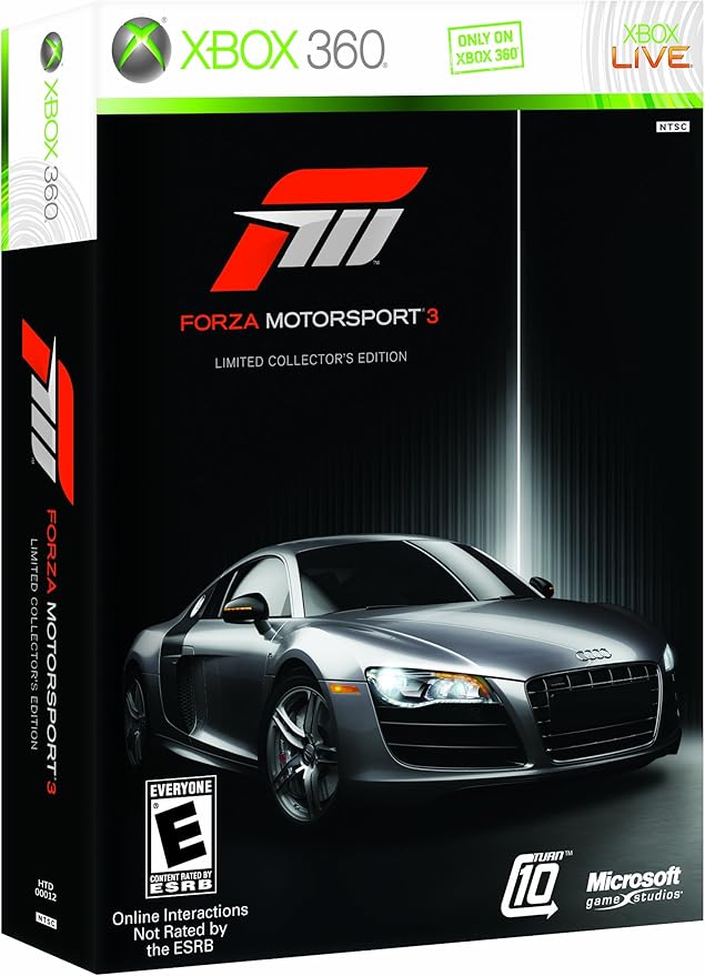 Forza 3 Limited Edition - Xbox 360: Xbox 360: Computer and Video Games ...