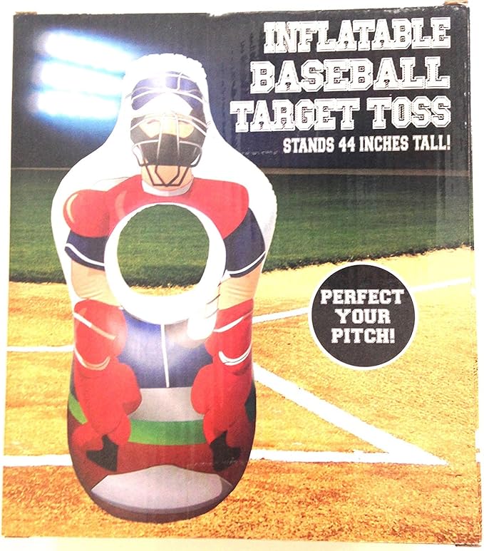 Amazon.com : Inflatable Baseball Target Toss 44 Inches Tall (1 Pack) by ...