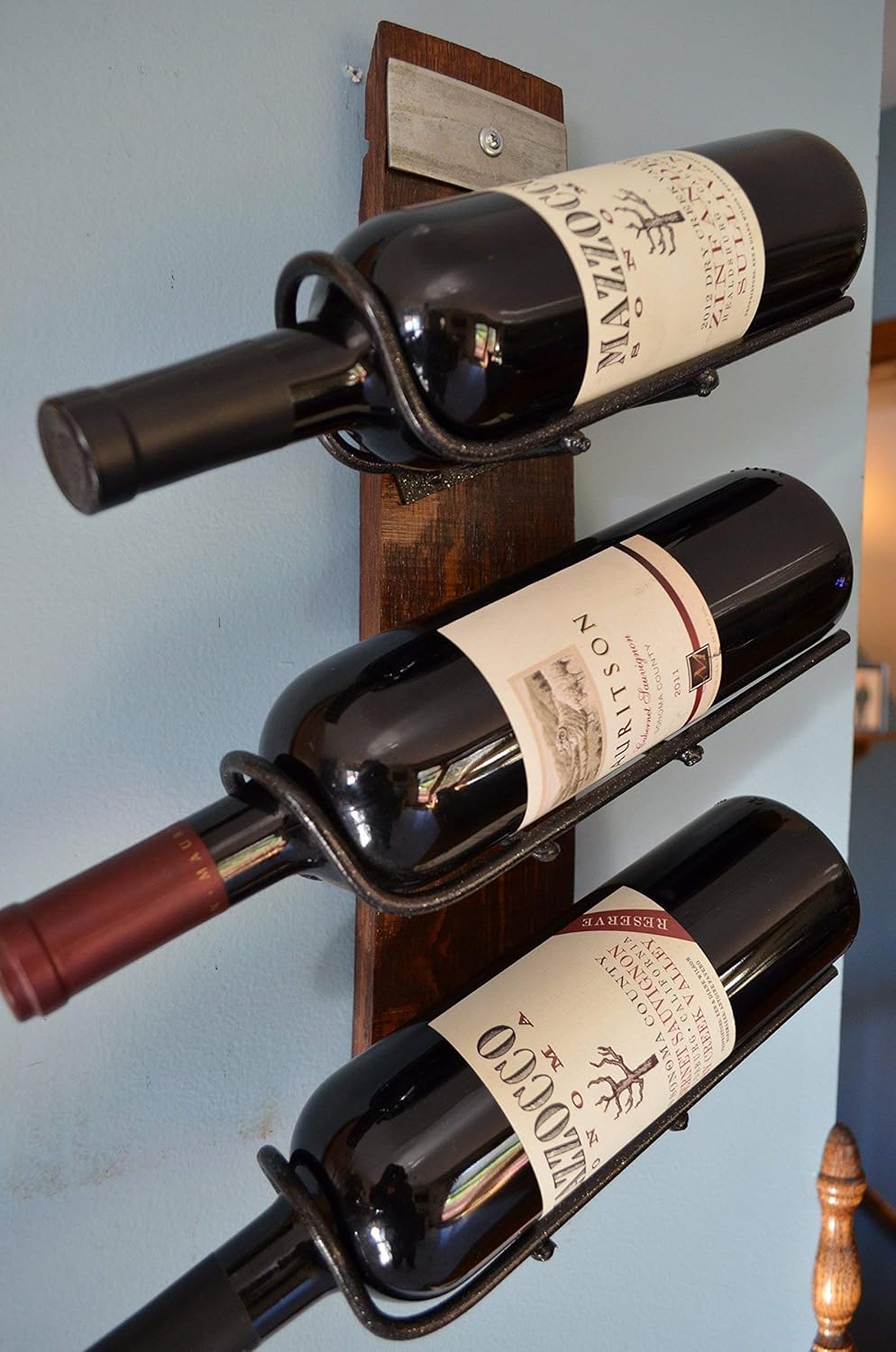 Amazon.com: 3 - Bottle Wine Rack: Handmade