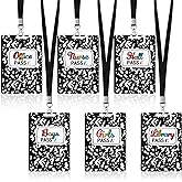 Amazon.com: Sabary 6 Sets Hall Pass Lanyards and School Passes Set ...