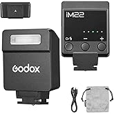 Amazon.com : Godox Flash Godox iM30 Mini Flash - Camera Flash GN 15, 7 ...