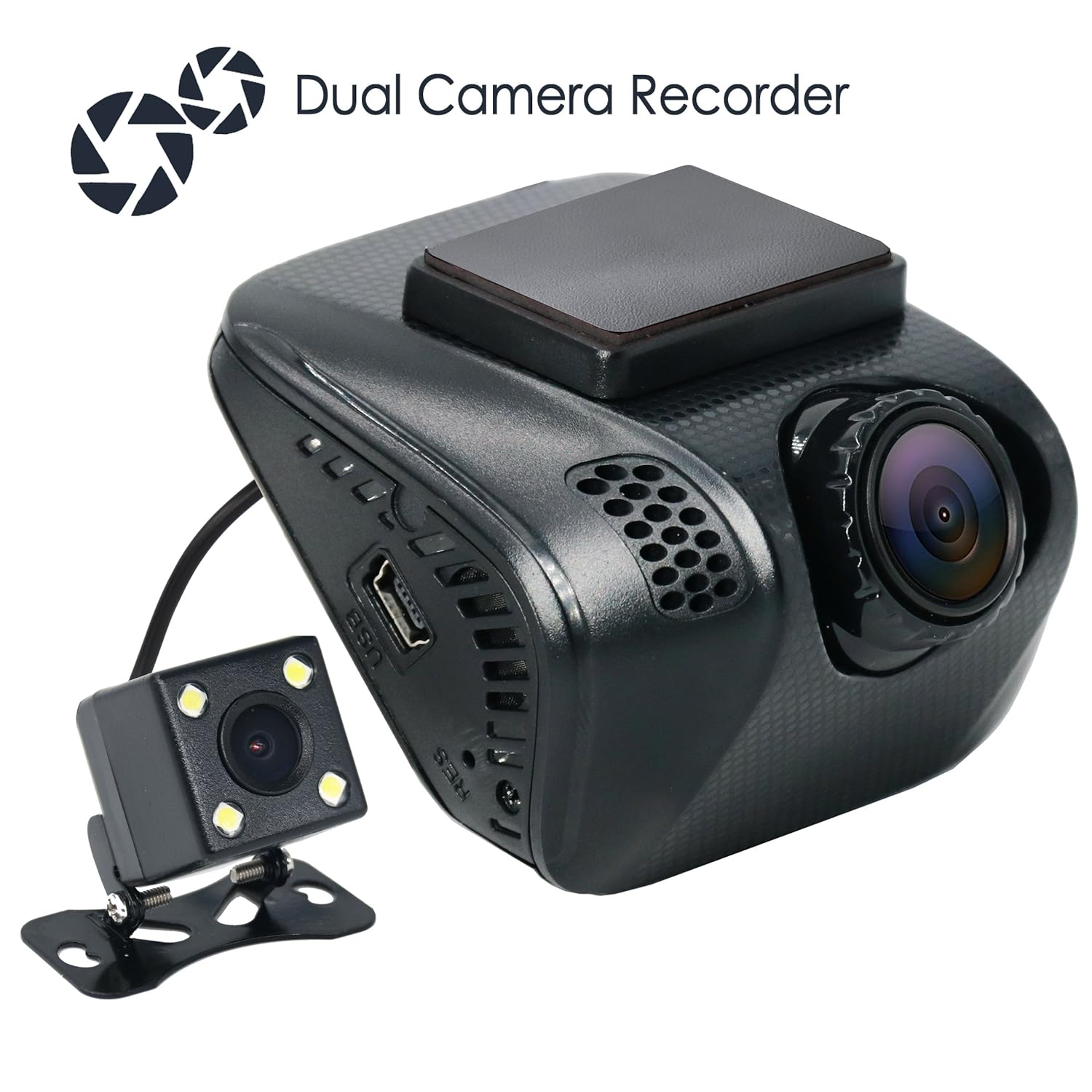 Acumen E100 1080P Dual dash camera ，great Dash camera under $70 ...