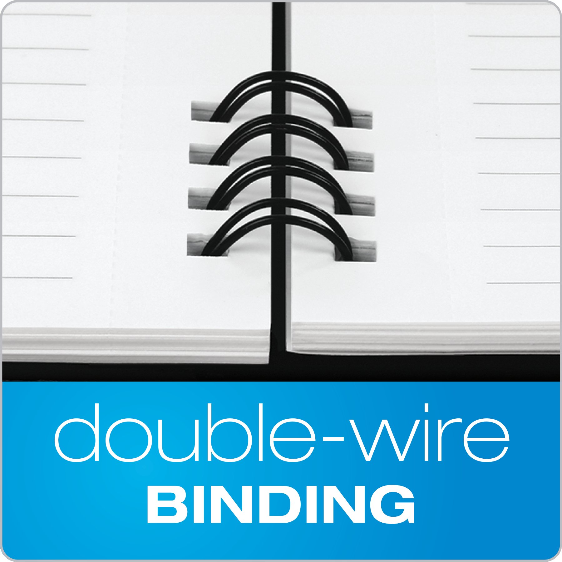 Oxford Stone Paper Notebook, 8-1/2" X 11", Blue Cover, 60 Sheets, 2 ...