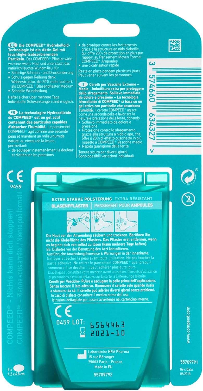 COMPEED Blister Extreme Plasters (5 Plasters) – BigaMart