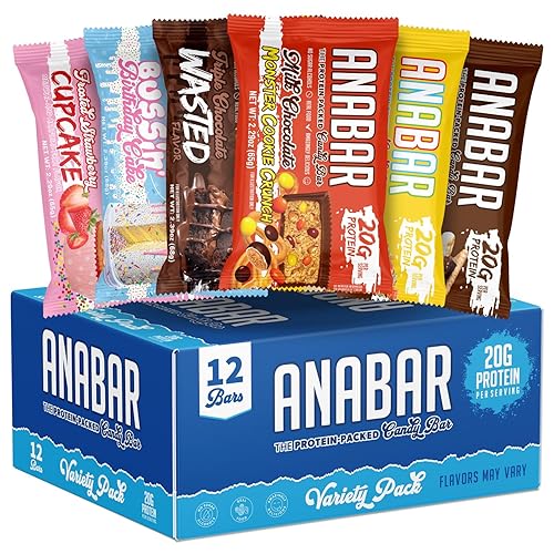 Anabar Protein Bar, The Protein-Packed Candy Bar, World's Best Tasting ...