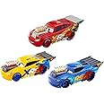 Amazon.com: Disney Pixar Cars XRS Drag Racing Playset with stunt jump ...