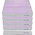 Amazon.com : 100/180 Grit Nail File (100 Pack), Emery Board Nail Files ...
