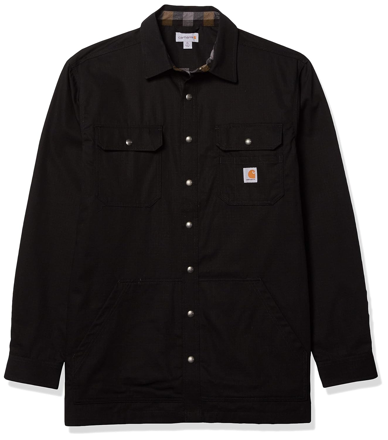 Buy Carhartt Men's 104146 Ripstop Solid Shirt Jac - X-Large Tall ...