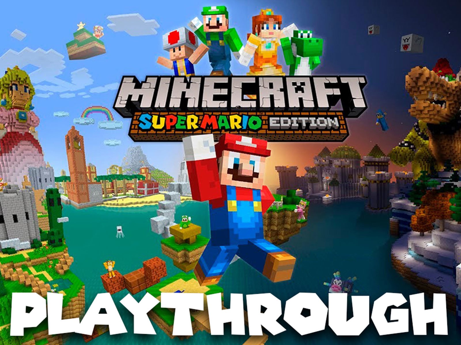 Amazon.co.jp: Clip: Minecraft Super Mario Edition Playthroughを観る ...