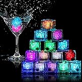 Amazon.com: Light Up Ice Cubes Bulk - 300 Pack LED Ice Cubes for Drinks ...