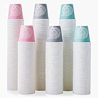 Amazon.com: LITOPAK 800 Pack 3oz Disposable Bathroom Cups, Colorful Disposable Mouthwash Cups ...
