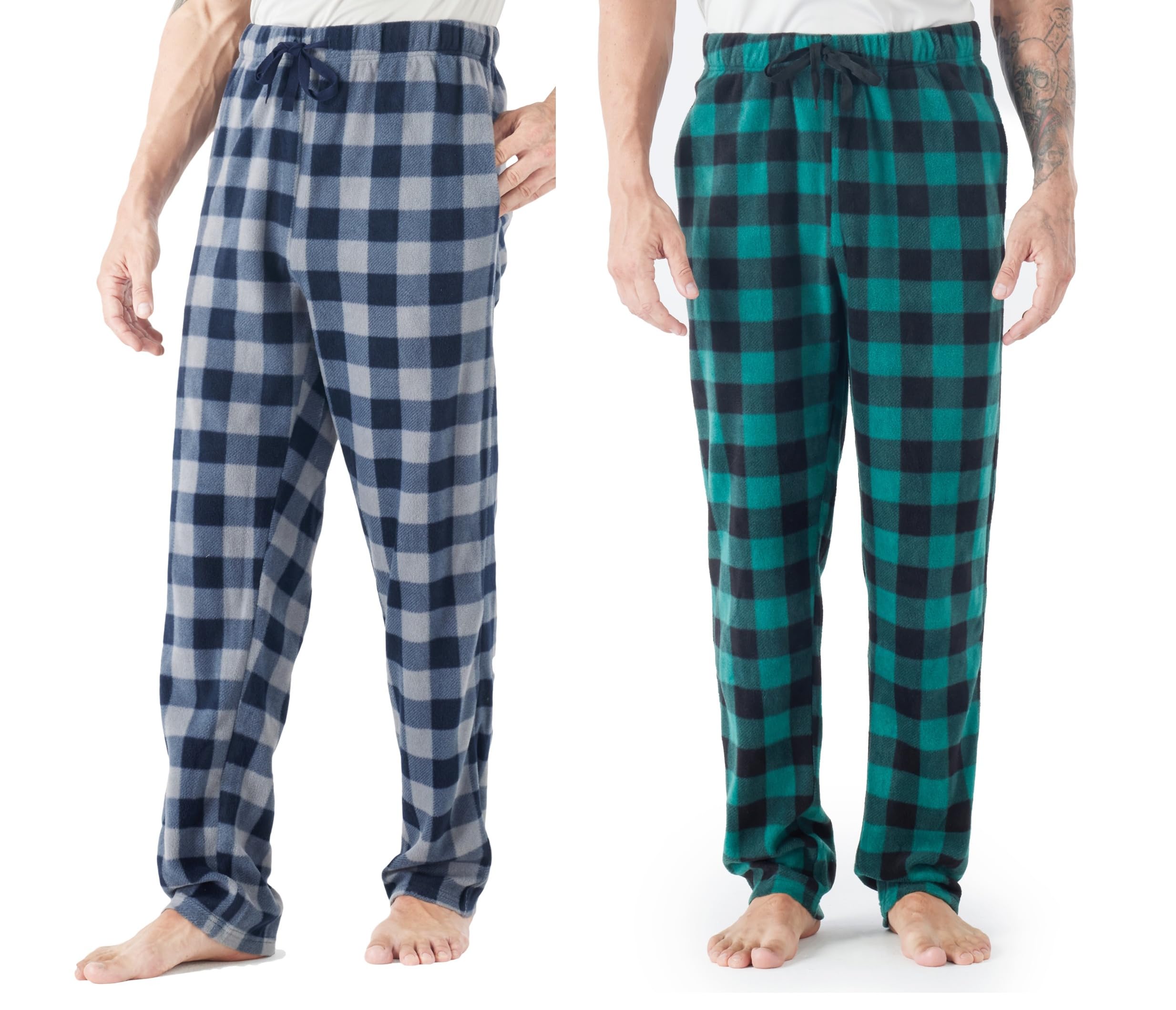 Sova Home Men's Combo Pack Ultra Comfy Fit Micro Fleece Pajama Pants ...