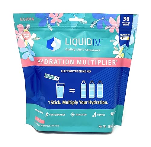 Liquid I V Liquid I.V. Hydration Multiplier, Electrolyte Powder, Easy ...