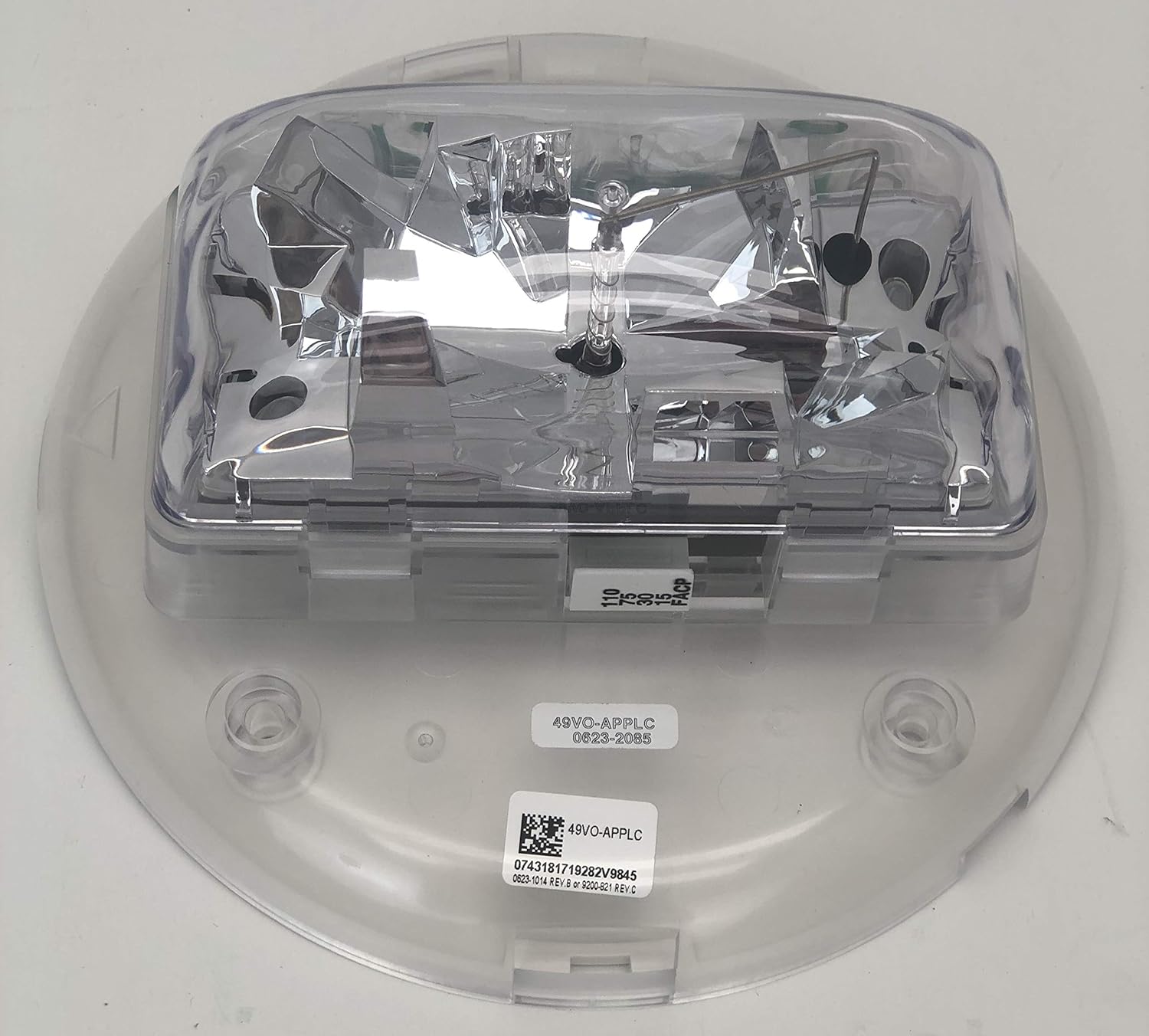 Simplex 49VO-APPLC Ceiling Mount Addressable Visual Only V/O Appliance ...