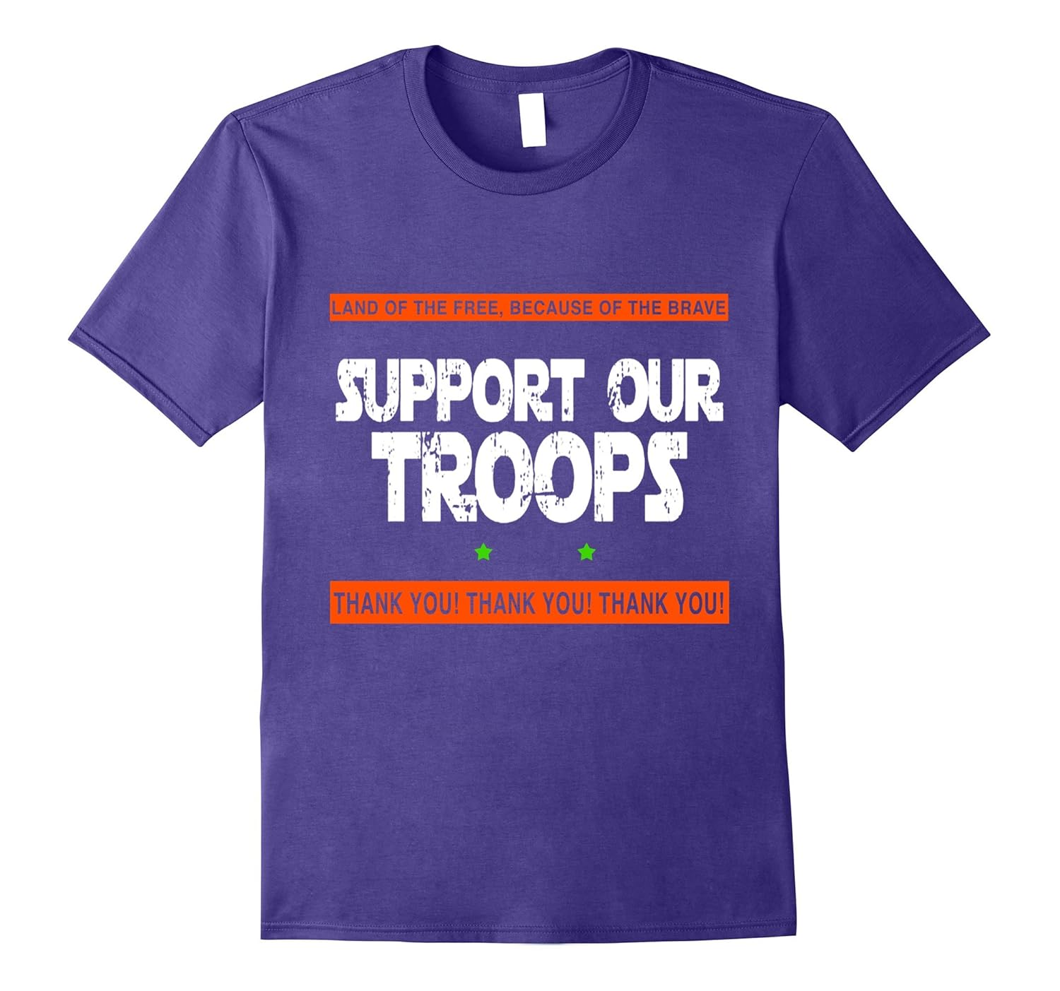 Support Our Troops Armed Forces Day Military T-Shirt-CD – Canditee