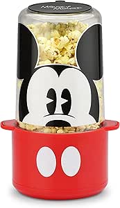 Amazon.com: Disney DCM-60CN Mickey Mouse Popcorn Popper, Red: Kitchen ...