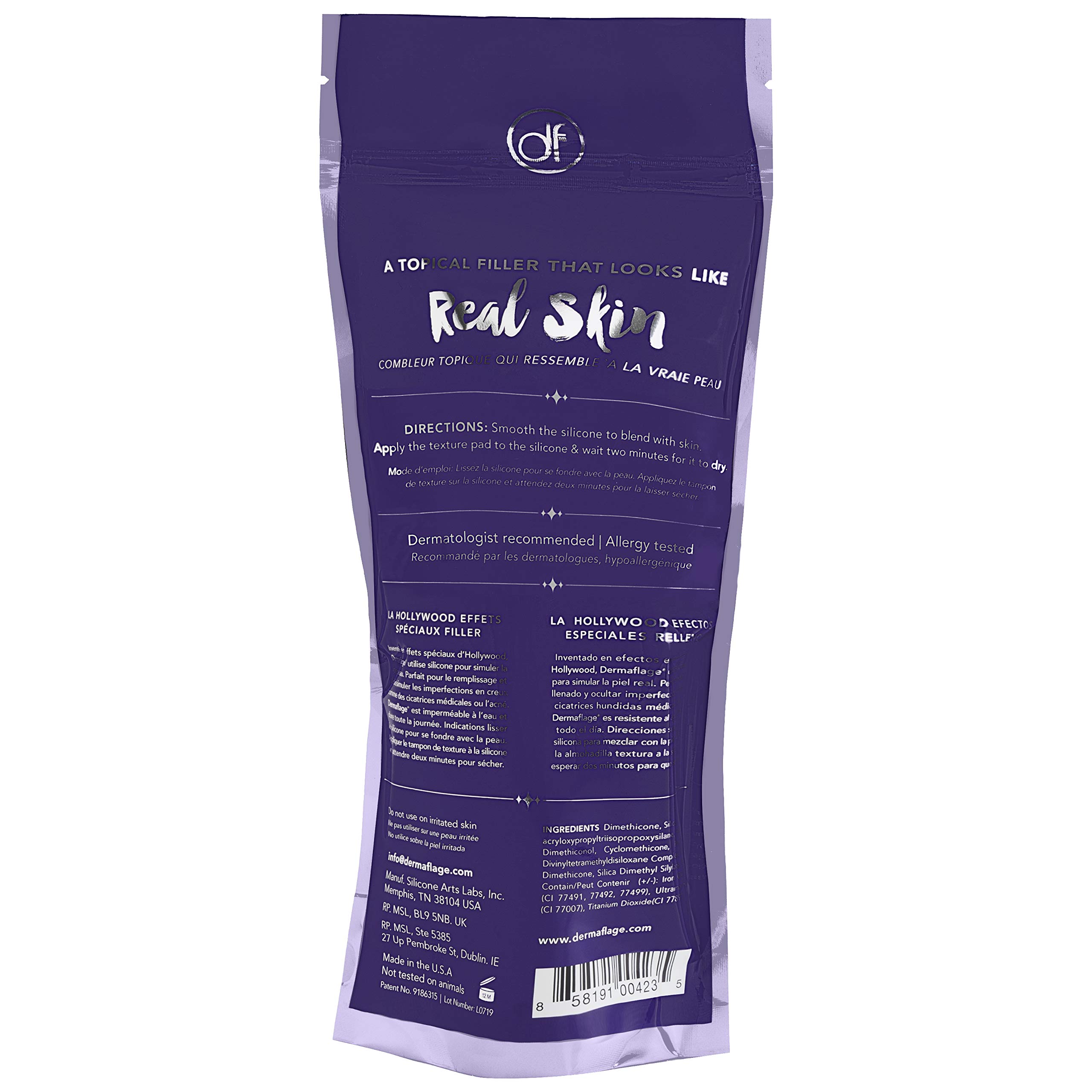 Dermaflage Scar Filler Kit - Medium - Deep Scar Cover And Waterproof ...