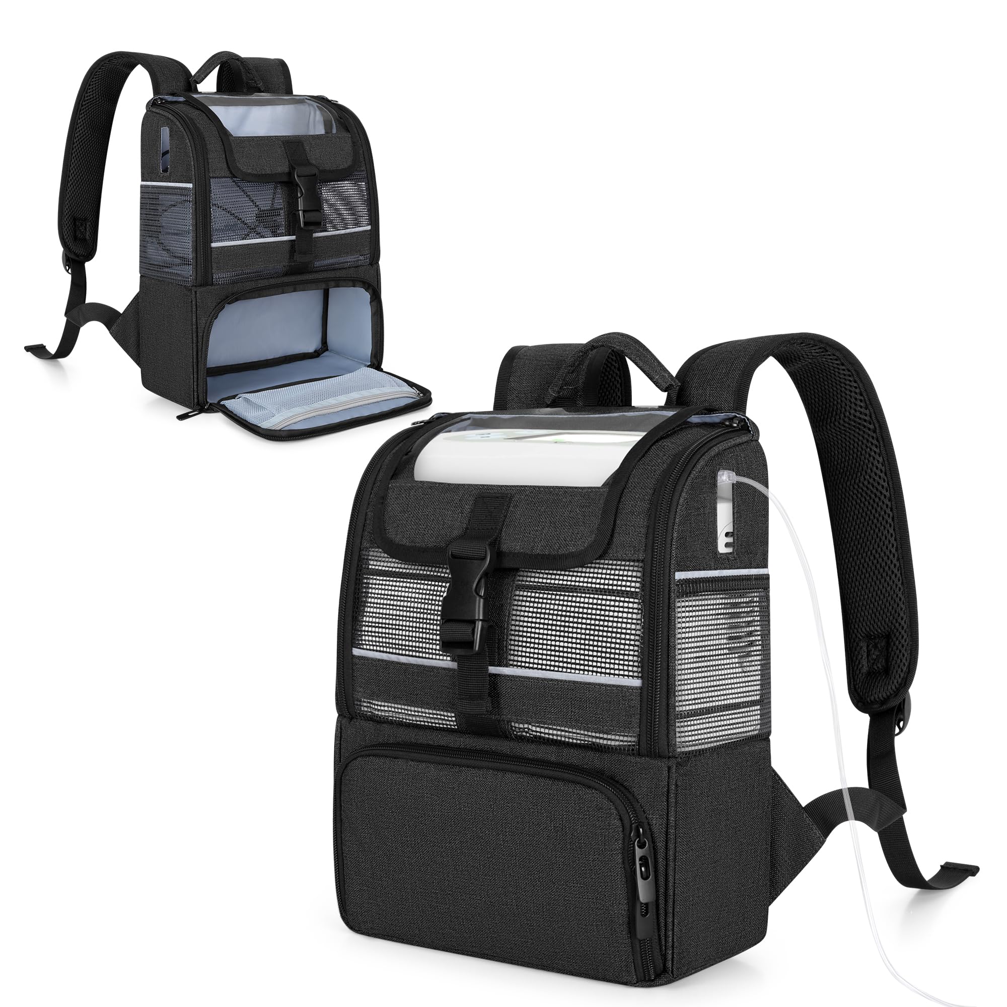 CURMIO Portable Oxygen Concentrator Backpack Compatible with Rhythm ...